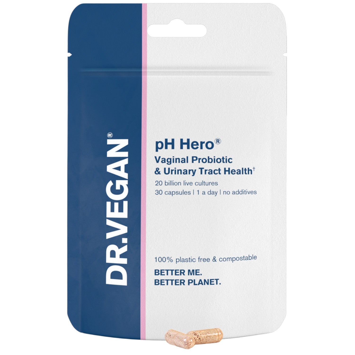 Dr. Vegan pH Hero - 30 Capsules - Amaranth