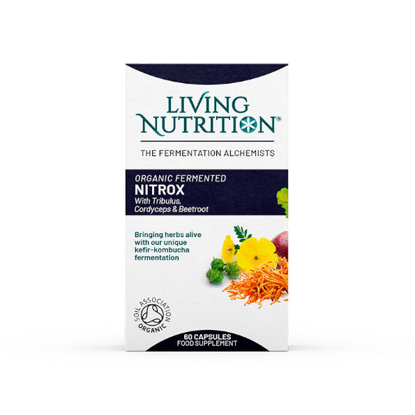 Living Nutrition Organic Fermented Nitrox - 60 Capsules - Amaranth