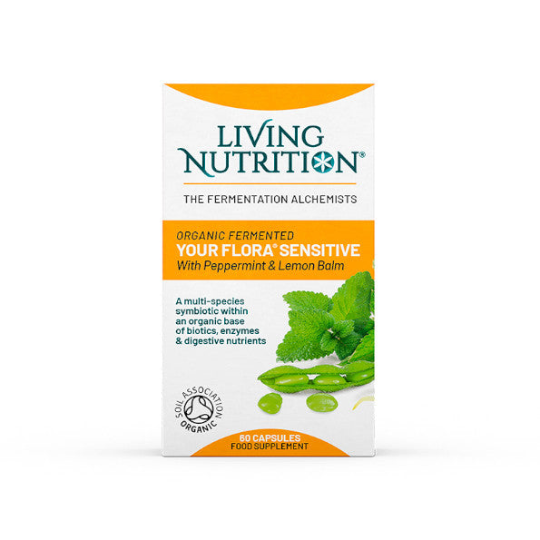 Living Nutrition Your Flora Sensitive - 60 Capsules - Amaranth