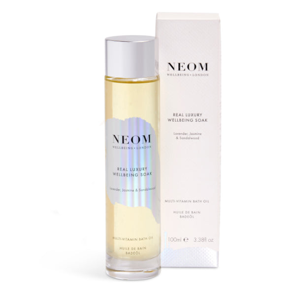 NEOM Real Luxury Wellbeing Soak Multivitamin Bath Oil - 100ml - Amaranth