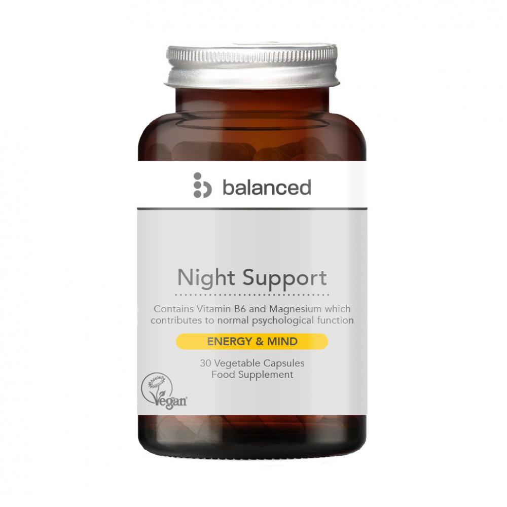 Balanced Night Support - 30 Capsules - Amaranth