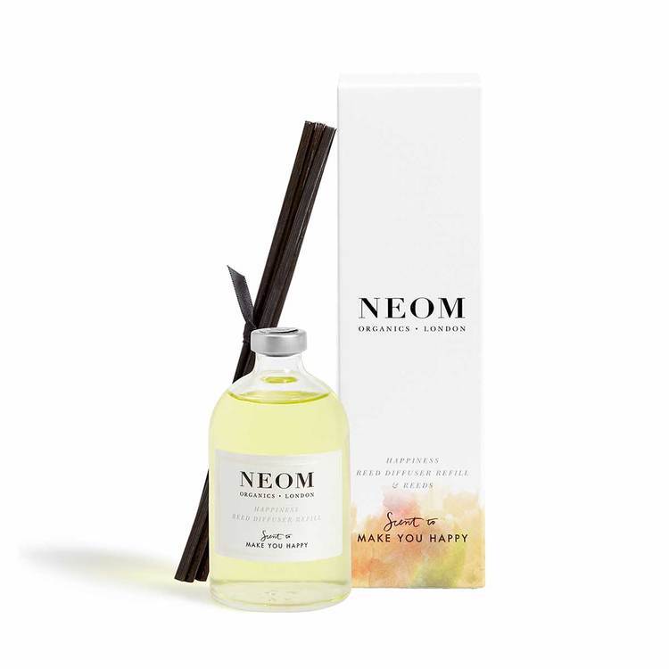 NEOM Happiness Reed Diffuser Refill | Amaranth Wellbeing Aromatherapy ...