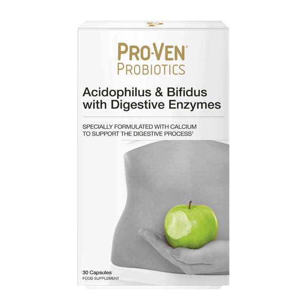 Pro-Ven Probiotics For Digestion. Acidophilus & Bifidus with Digestive ...
